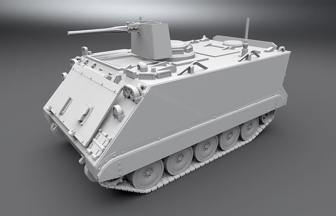 M113 Scale Model 3D model 3D printable | CGTrader