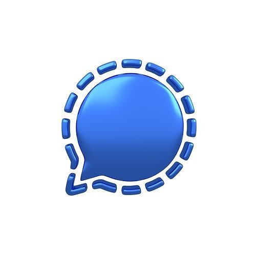 Signal Logo v2 003 free VR / AR / low-poly 3D model | CGTrader