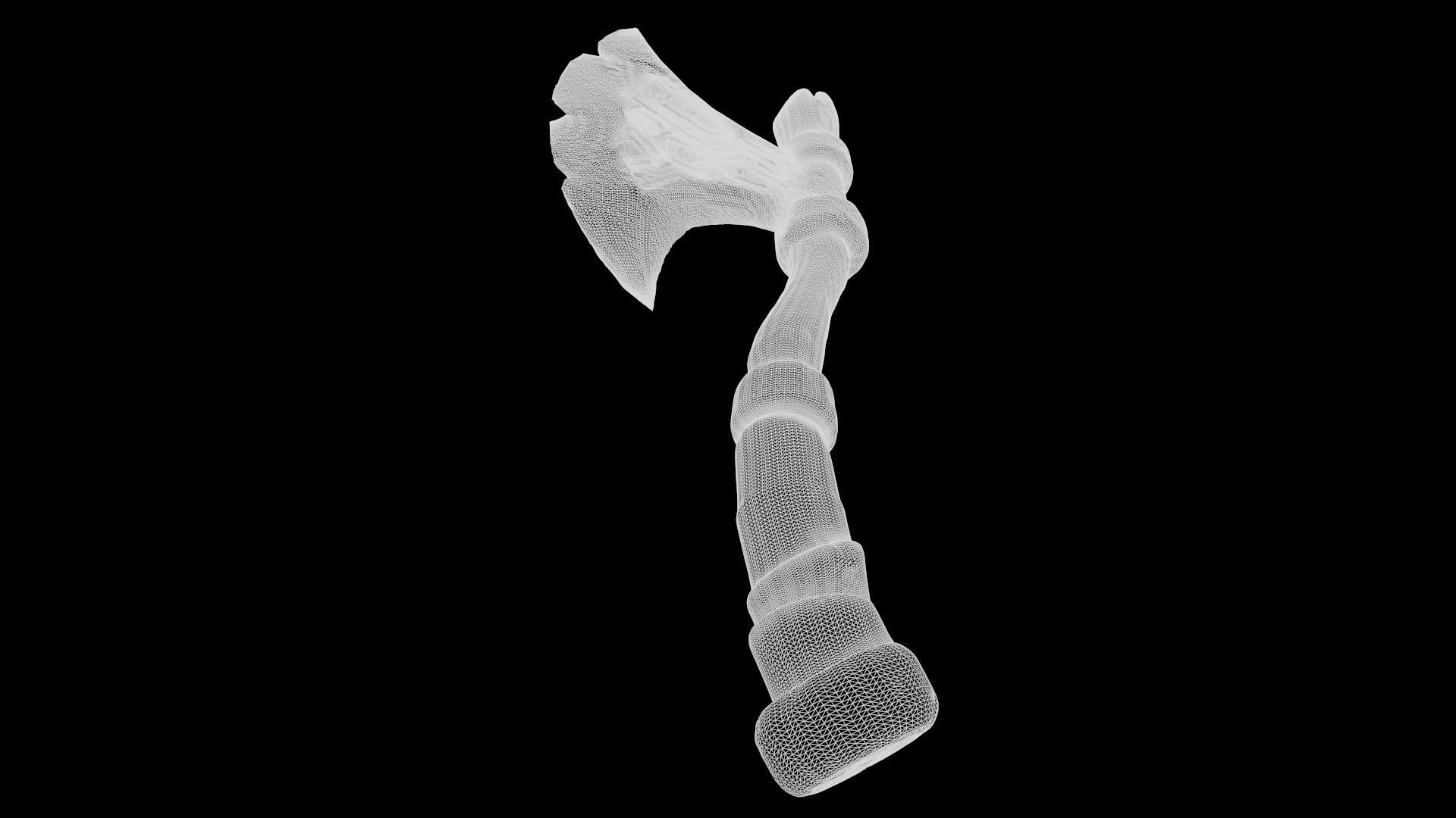 Burning Axe Free Viktig Games free 3D model | CGTrader