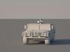 3D model Humvee Low-poly 3D model military vehicle VR / AR / low-poly ...