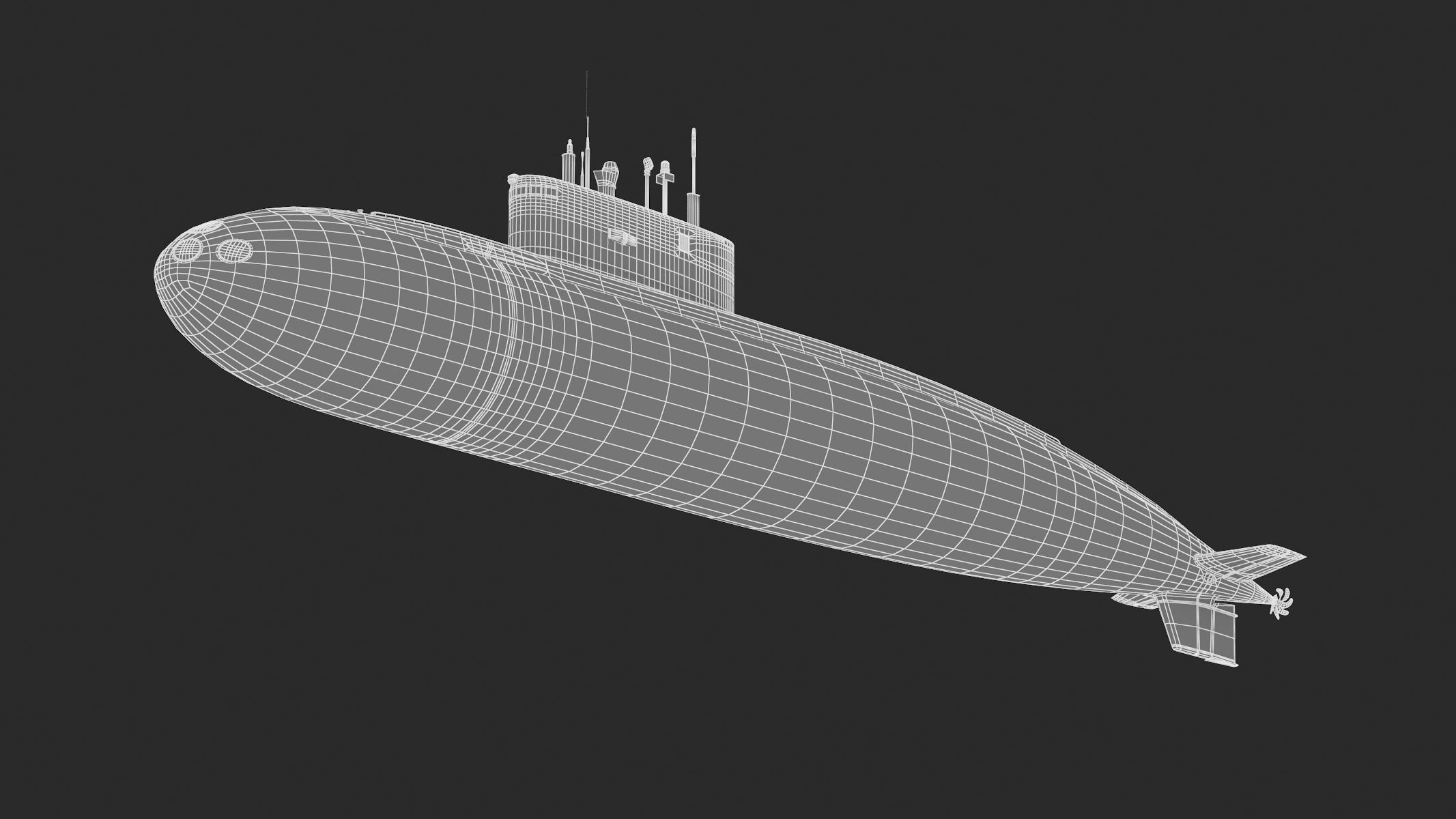 7 Military Submarines Collection 3D model | CGTrader