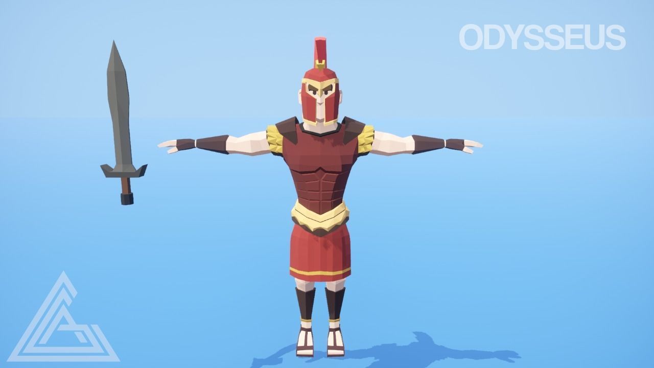 3D model LOWPOLY - Greek Heroes VR / AR / low-poly | CGTrader