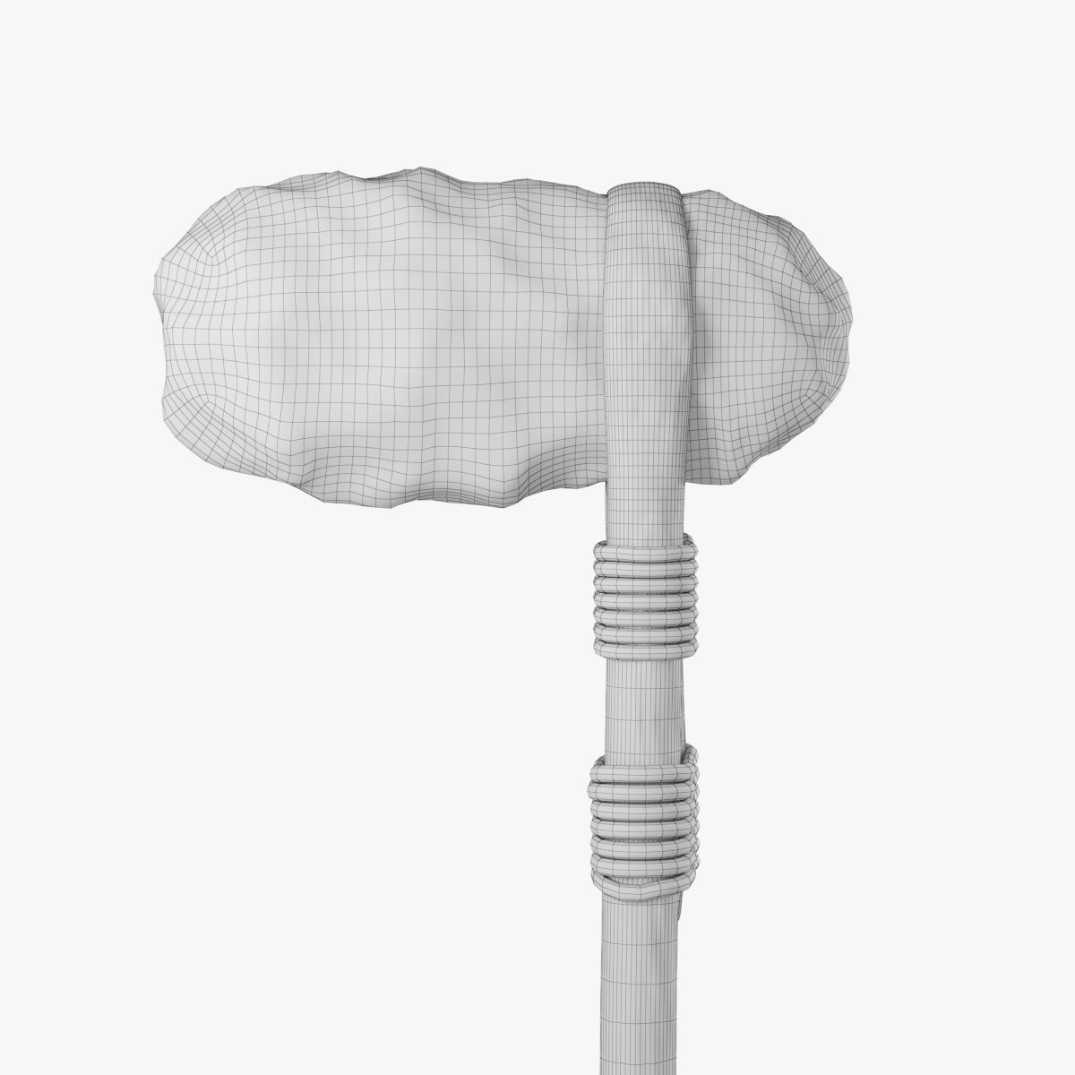 Stone age set 3D model | CGTrader