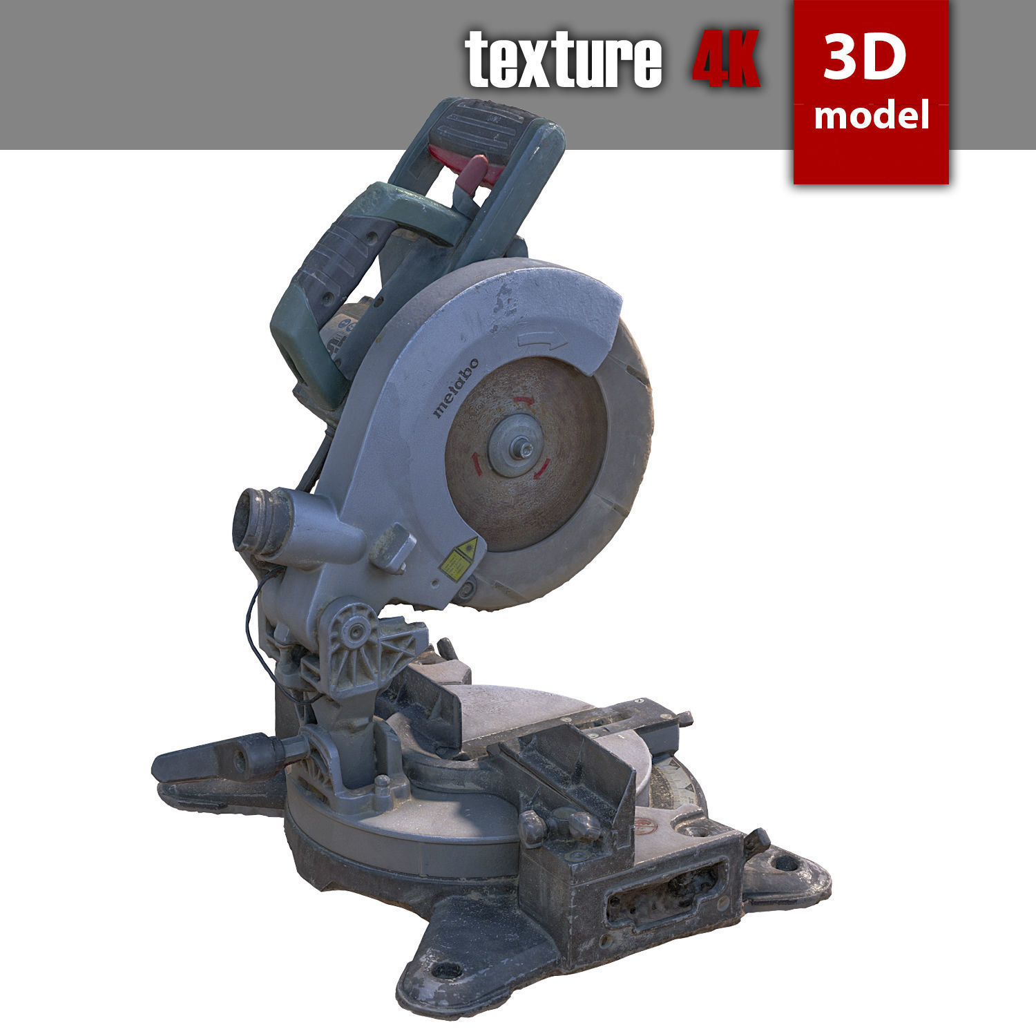 3D model 249 Circular saw VR / AR / low-poly | CGTrader