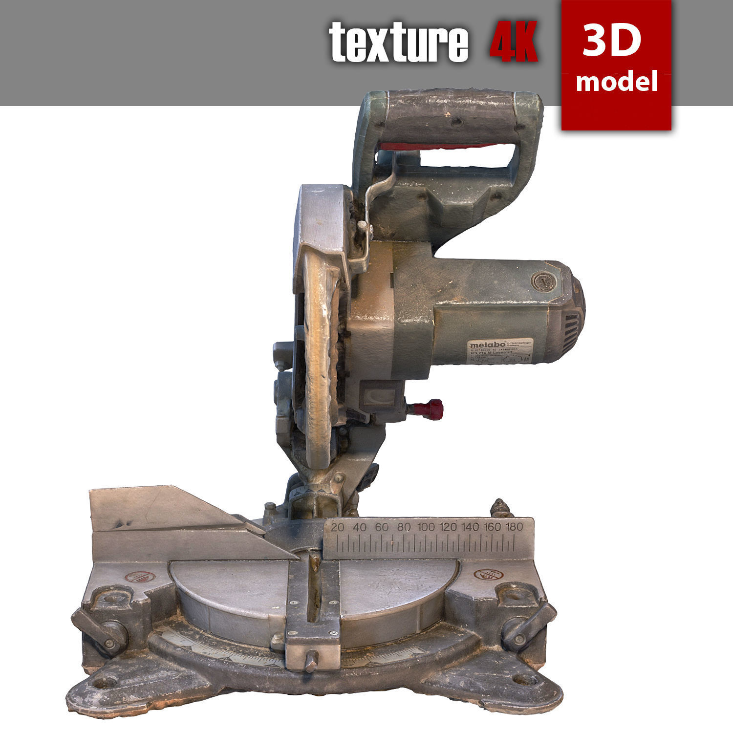 3D model 249 Circular saw VR / AR / low-poly | CGTrader