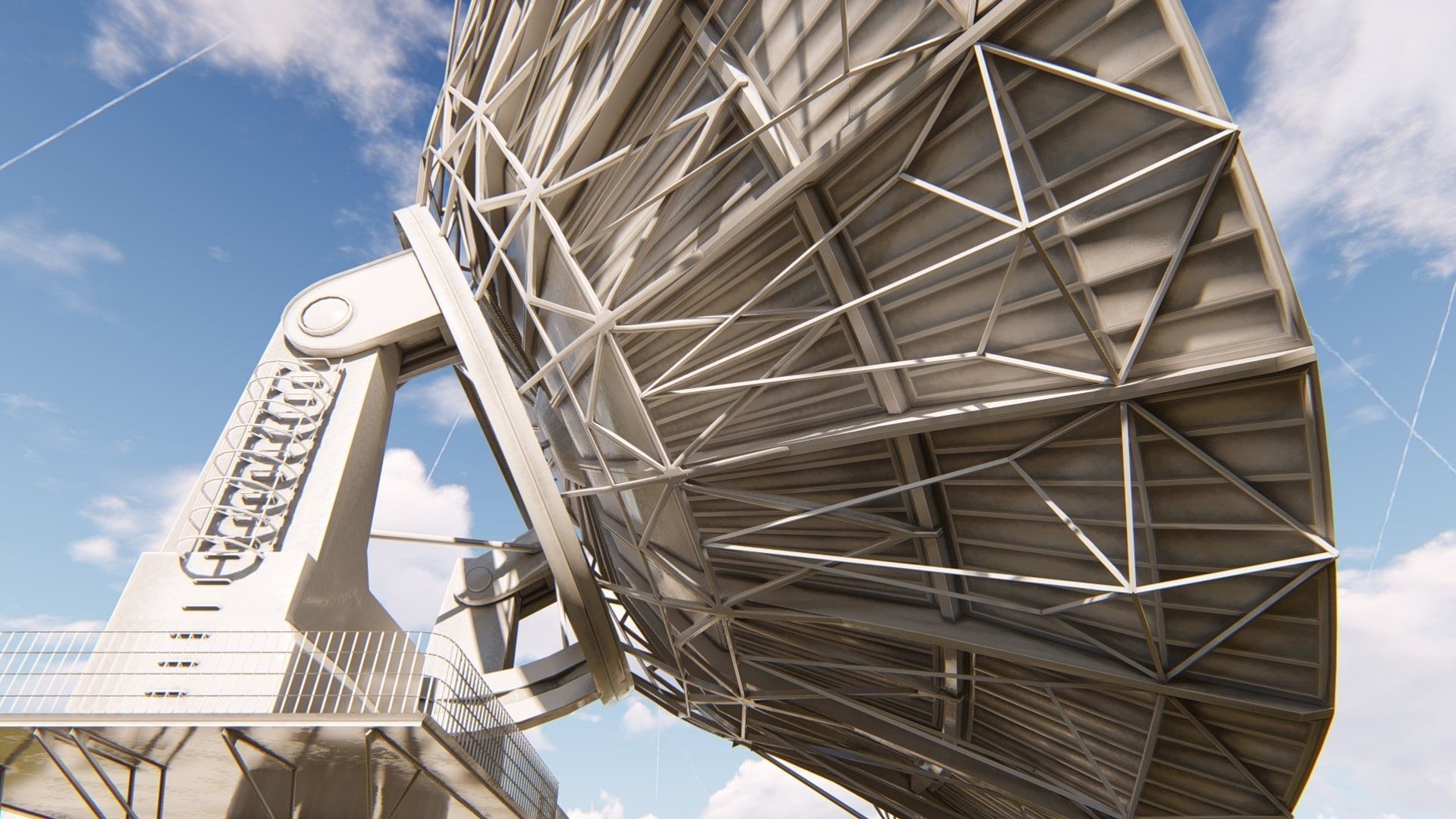 Satellite dish 3D model | CGTrader