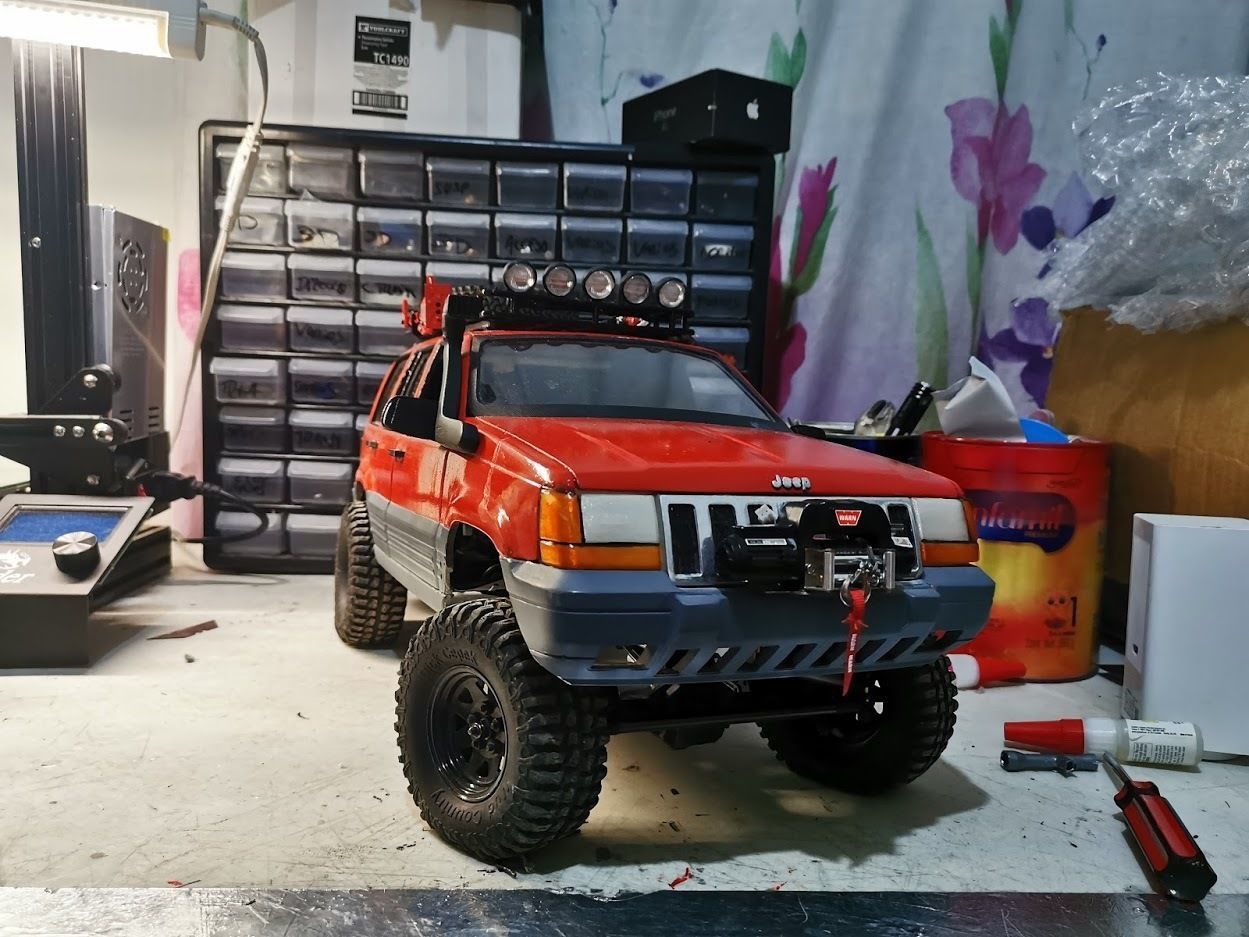 JEEP GRAND CHEROKEE ZJ 3D PRINT FILES 313MM 3D model 3D printable ...