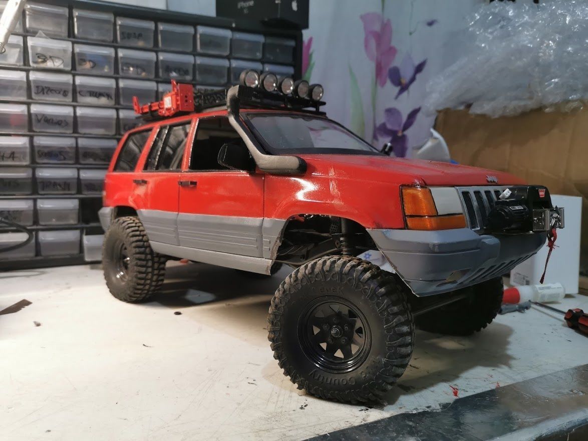 JEEP GRAND CHEROKEE ZJ 3D PRINT FILES 313MM 3D model 3D printable ...