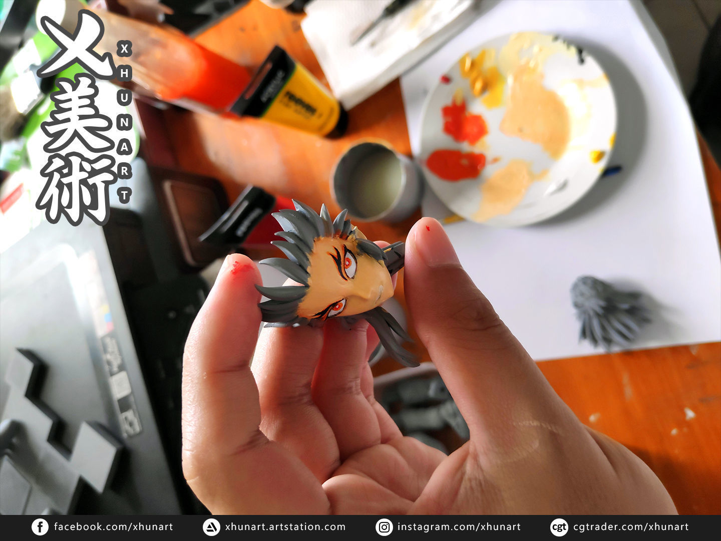 Demon Slayer - Kyojuro Rengoku 3D model 3D printable | CGTrader