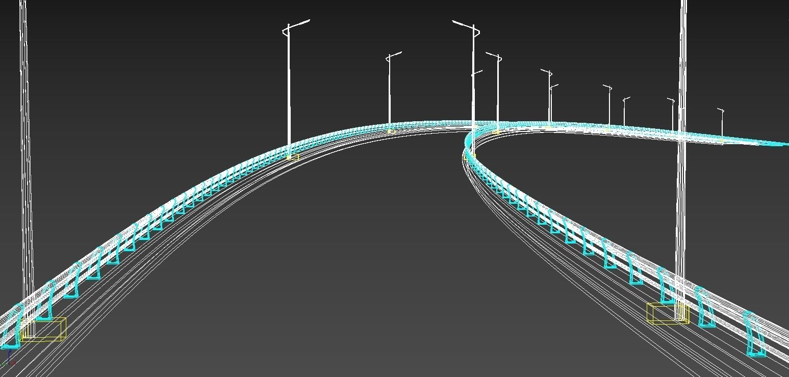 Full detailed Bridge model free 3D model | CGTrader