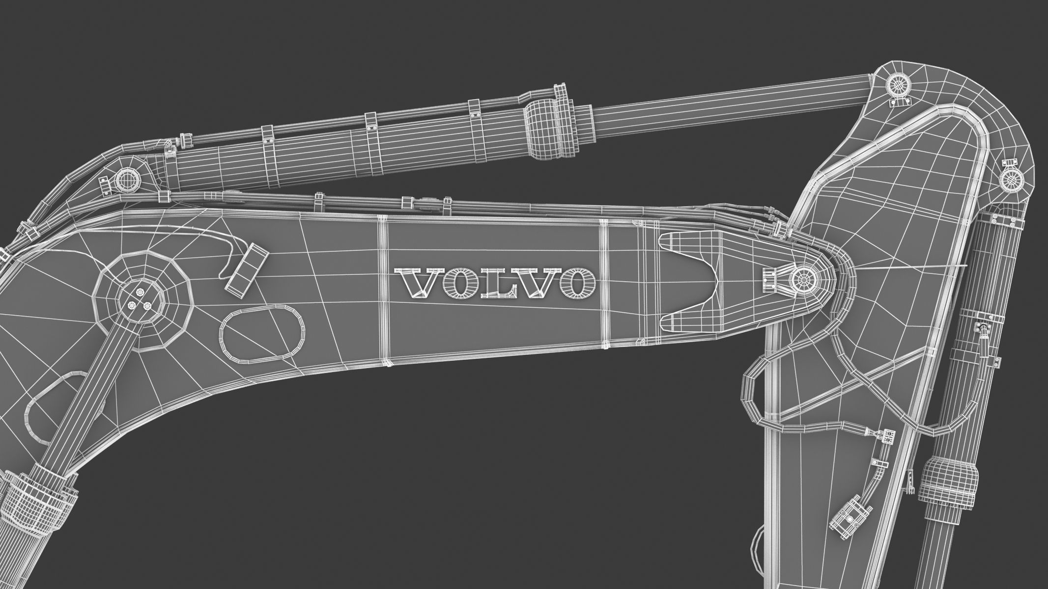 Volvo EC950F 3D model | CGTrader