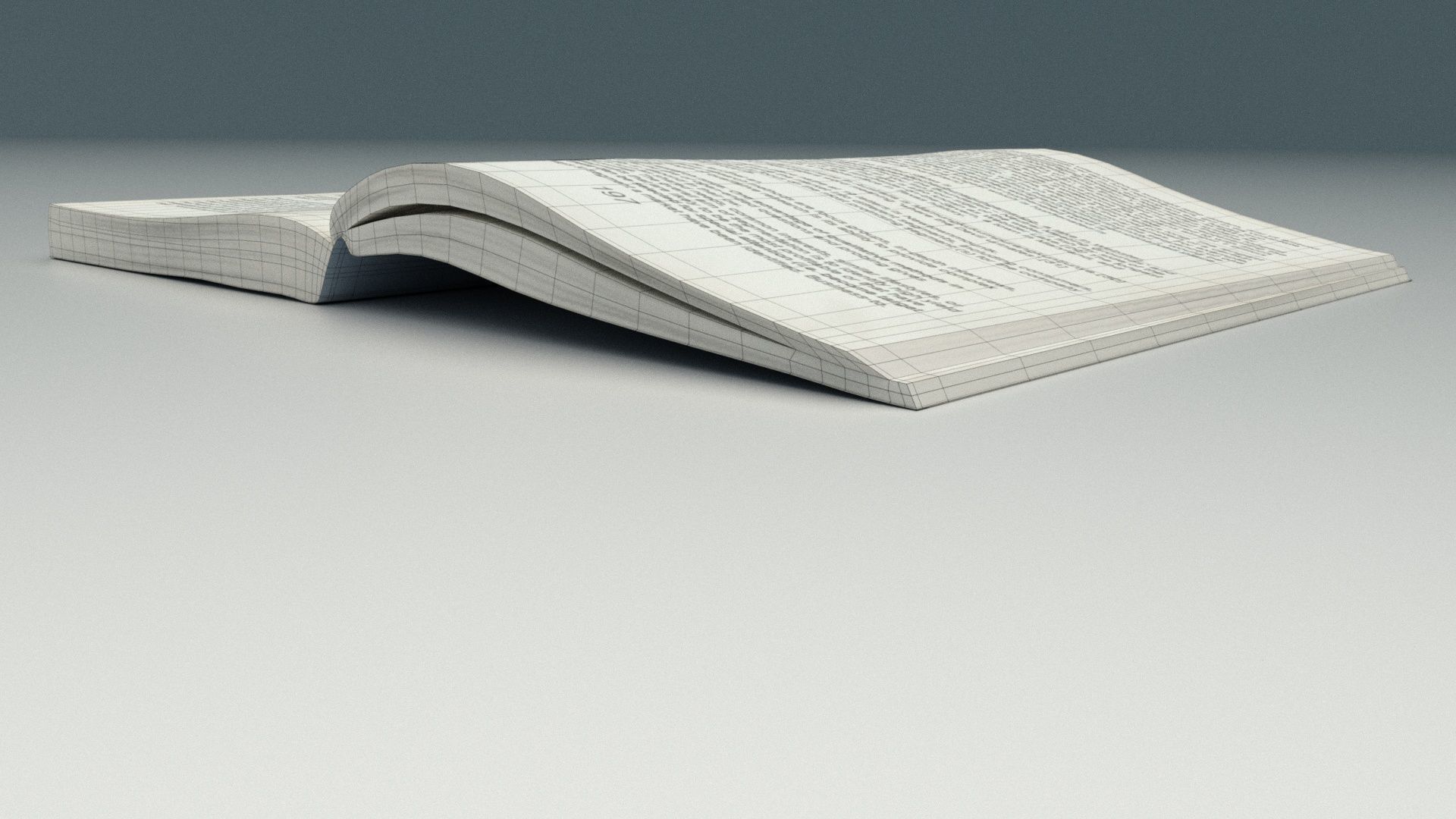 3D model softcover open book VR / AR / low-poly | CGTrader