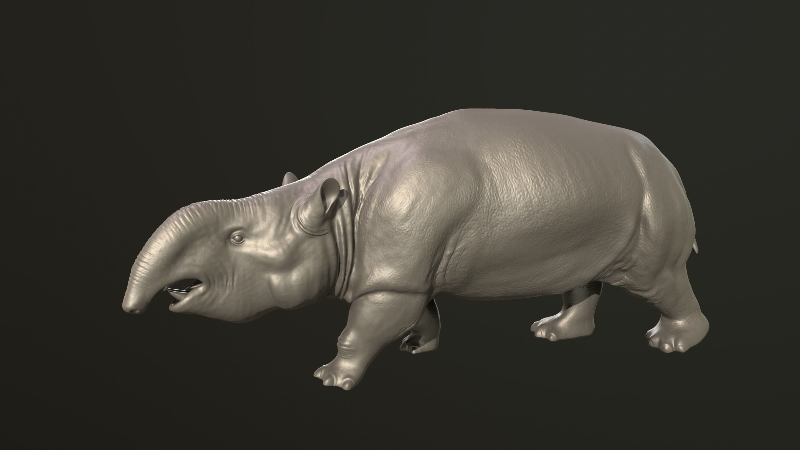 Pyrotherium 3D model 3D printable | CGTrader