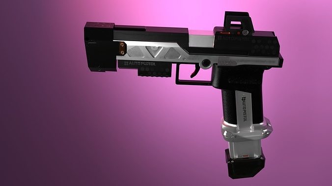 3D model RE-45 Pistol Apex Legends VR / AR / low-poly | CGTrader