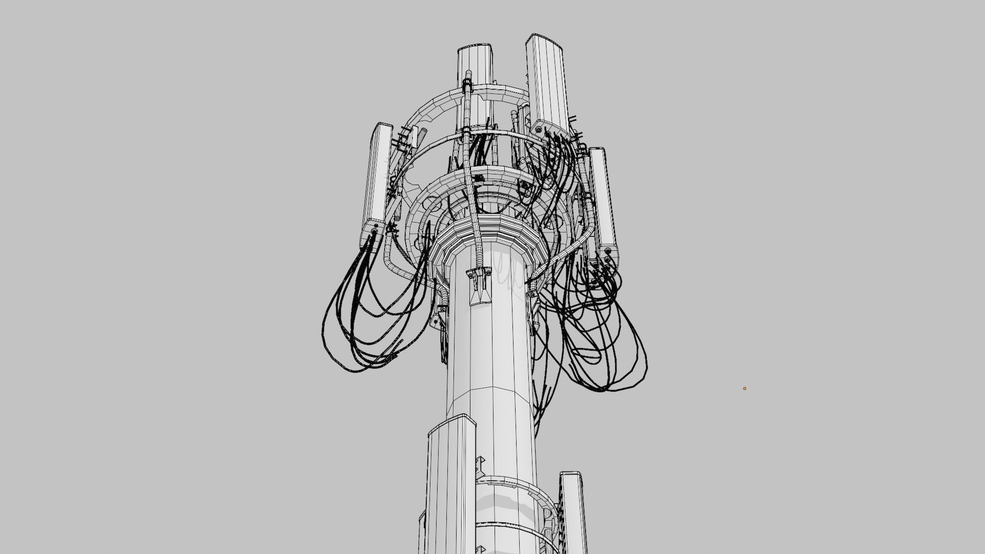 3D model CELL SITE tower VR / AR / low-poly | CGTrader