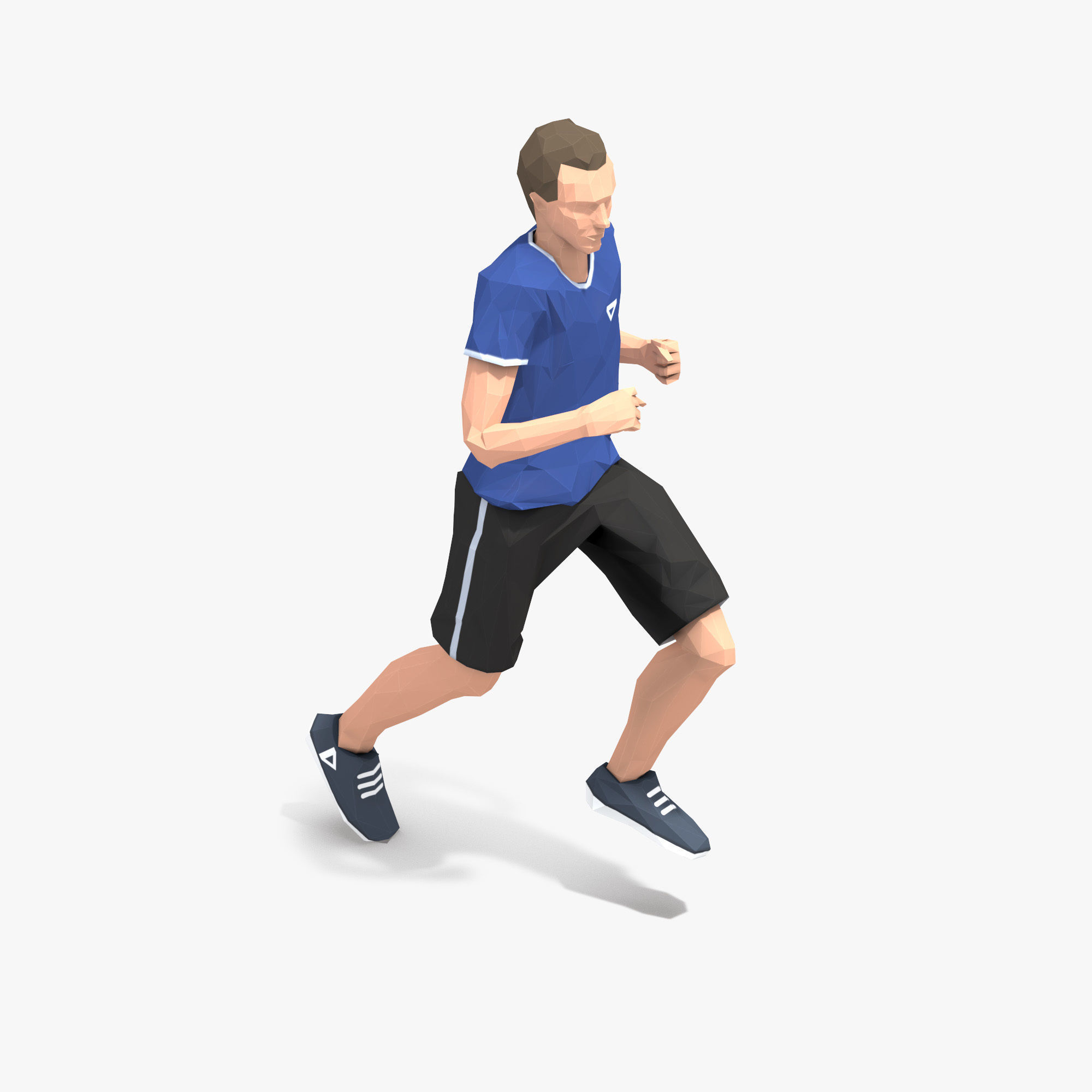 3D model 30 Exercise Animations Bundle VOL 2 VR / AR / low-poly rigged ...