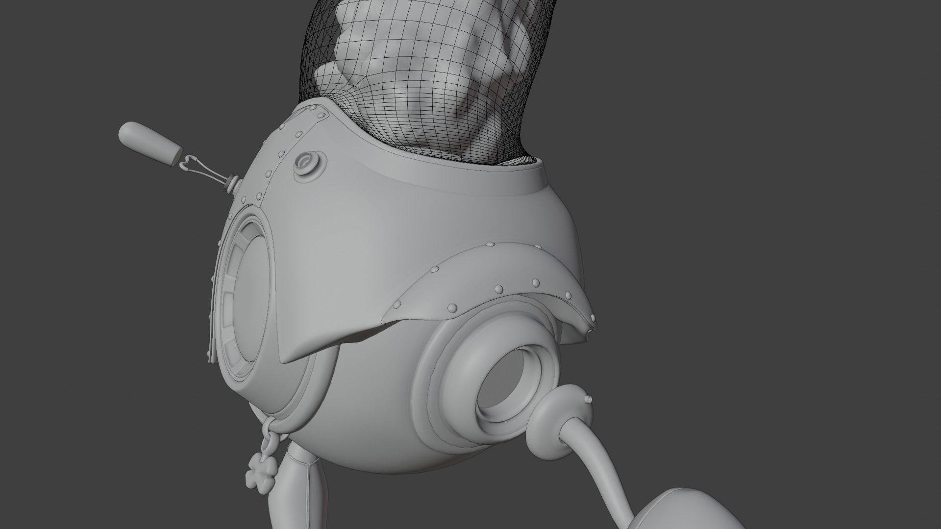 Robobrain free 3D model | CGTrader