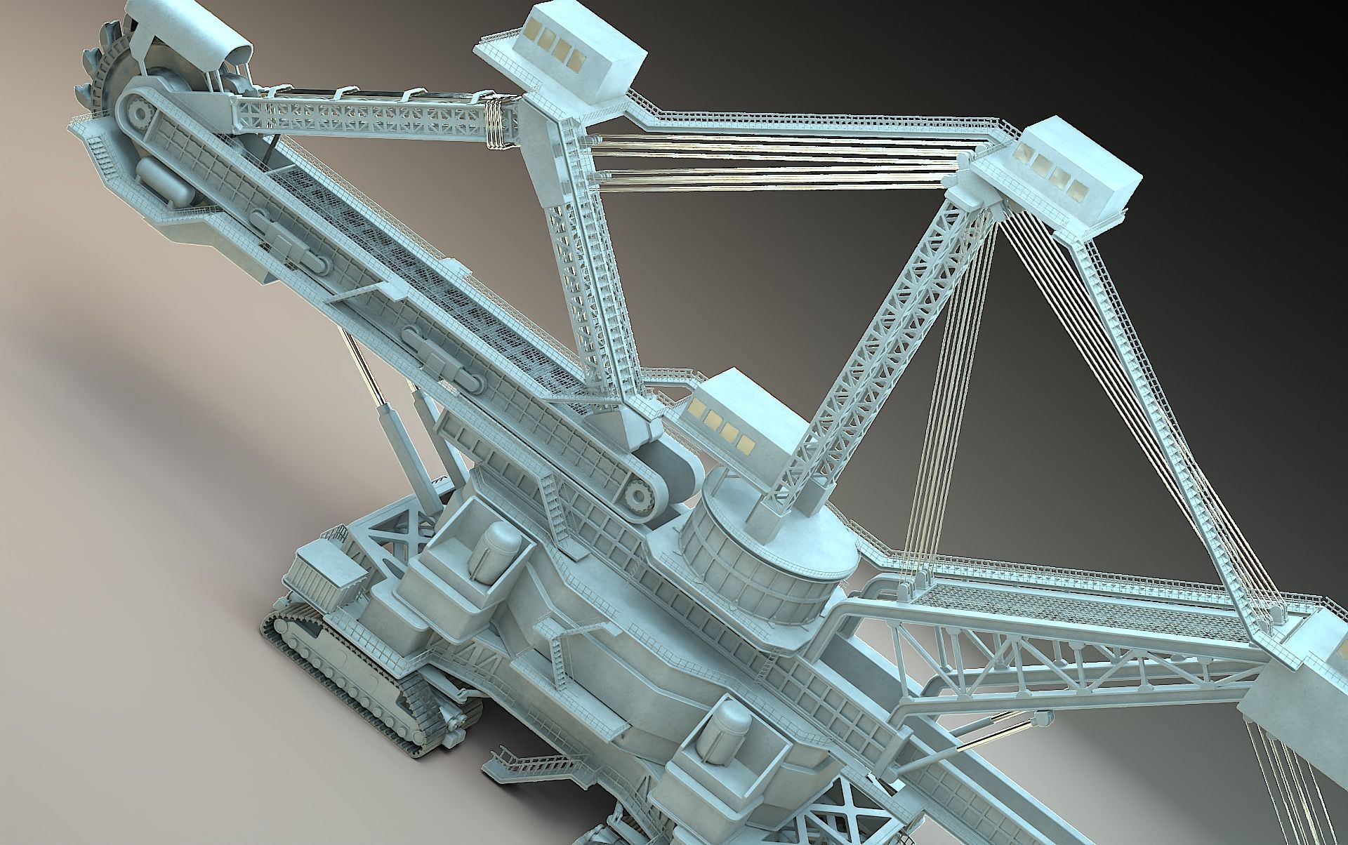 heavy duty miner 3D model | CGTrader