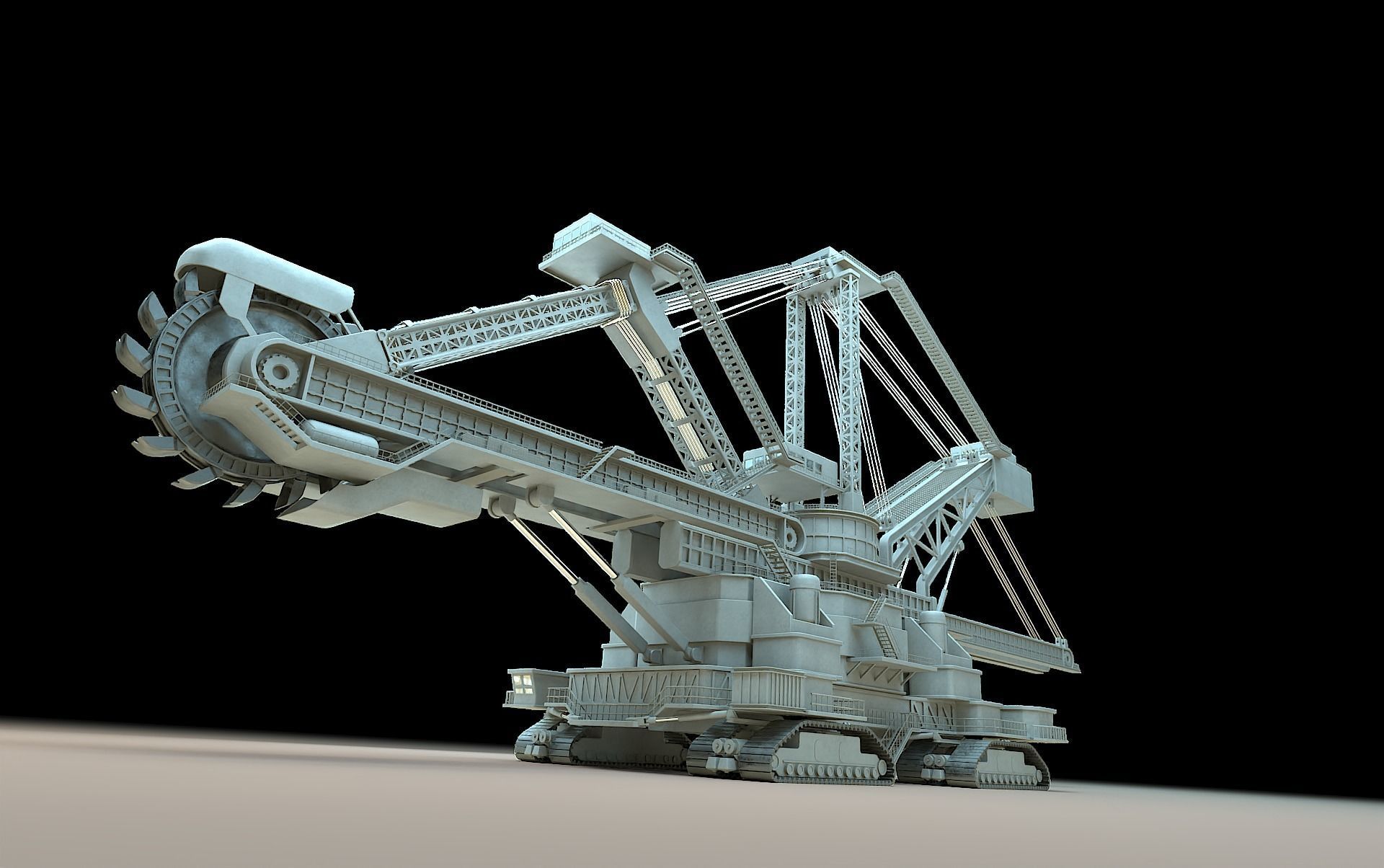 heavy duty miner 3D model | CGTrader