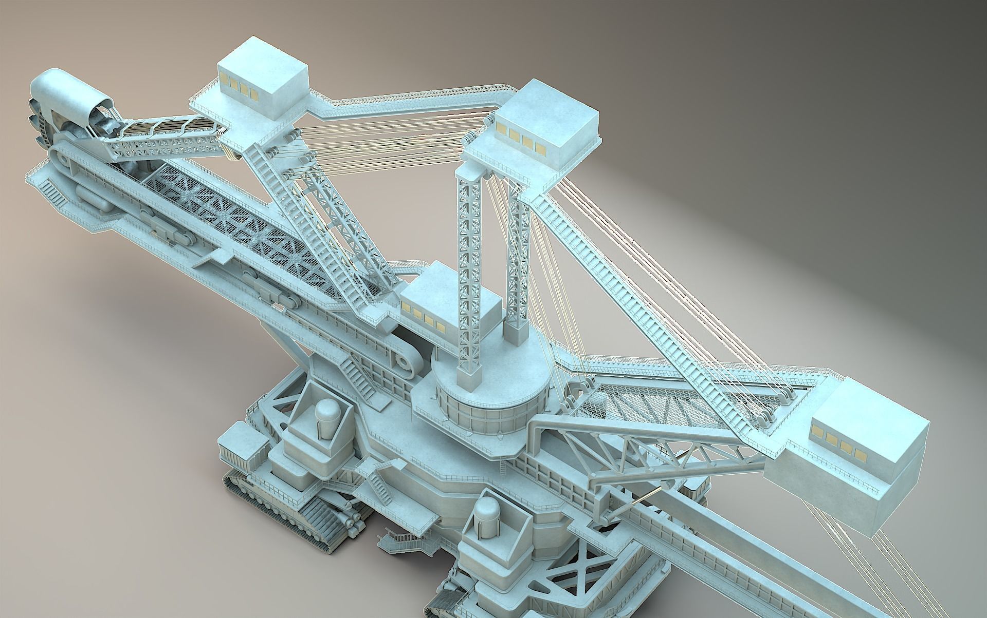 heavy duty miner 3D model | CGTrader