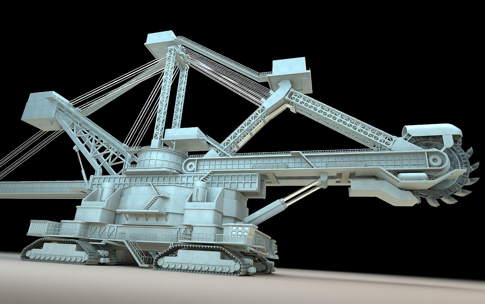 heavy duty miner 3D model | CGTrader