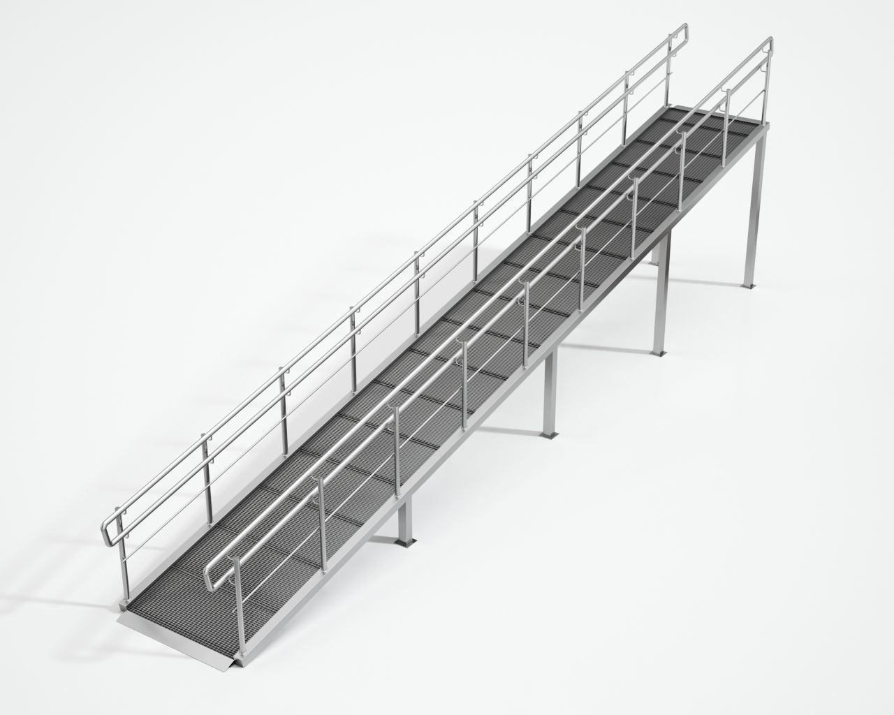 Set of 11 different size ramps 3D model | CGTrader