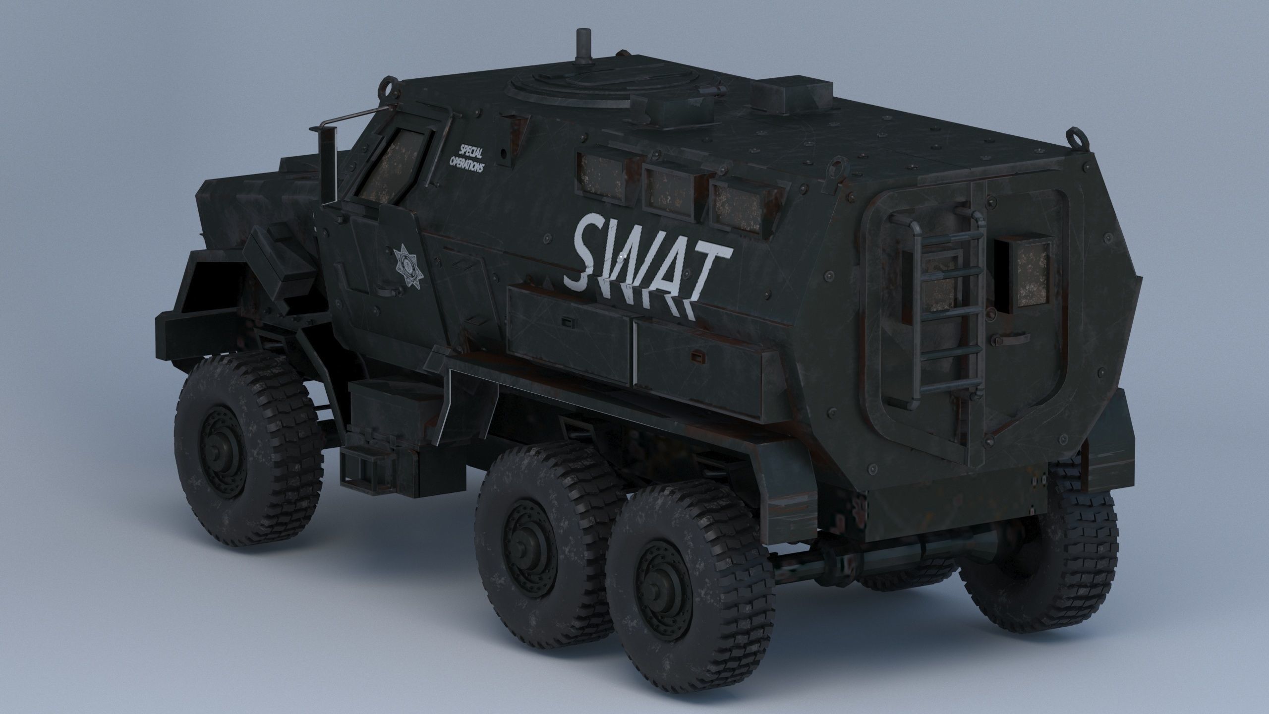 2007 BAE systems Caiman CMTV 3D model | CGTrader