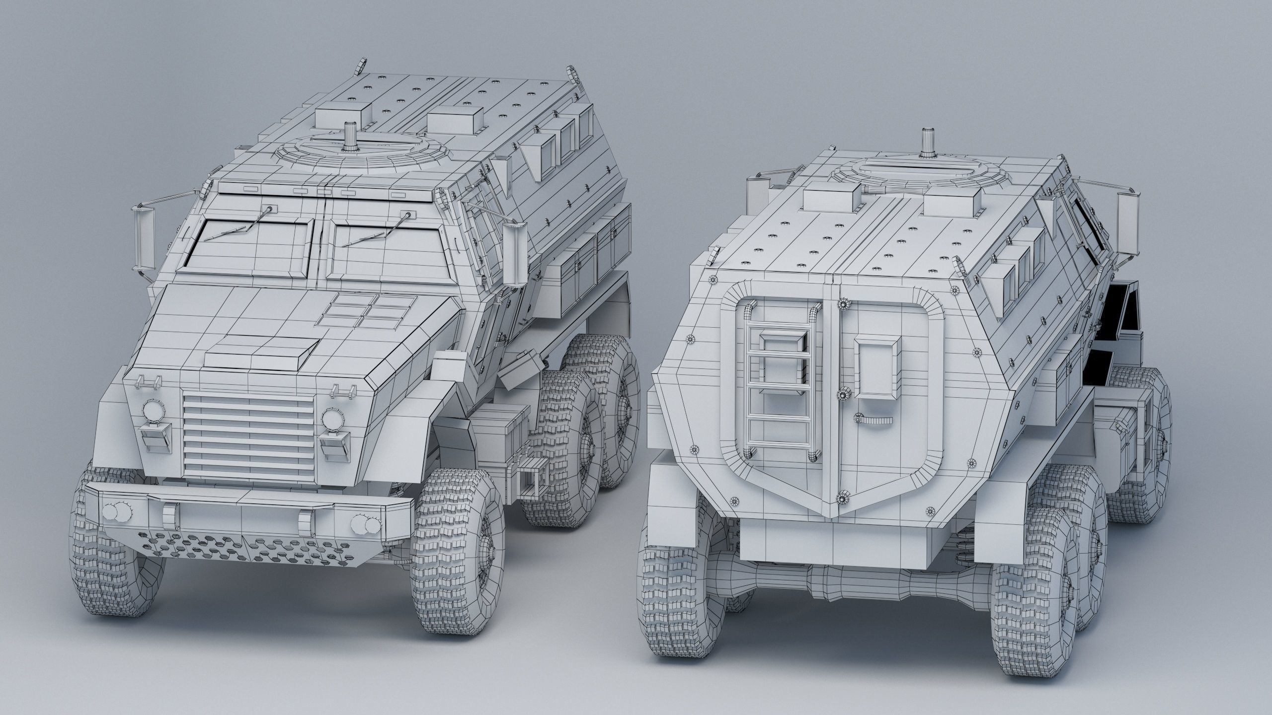 2007 BAE systems Caiman CMTV 3D model | CGTrader