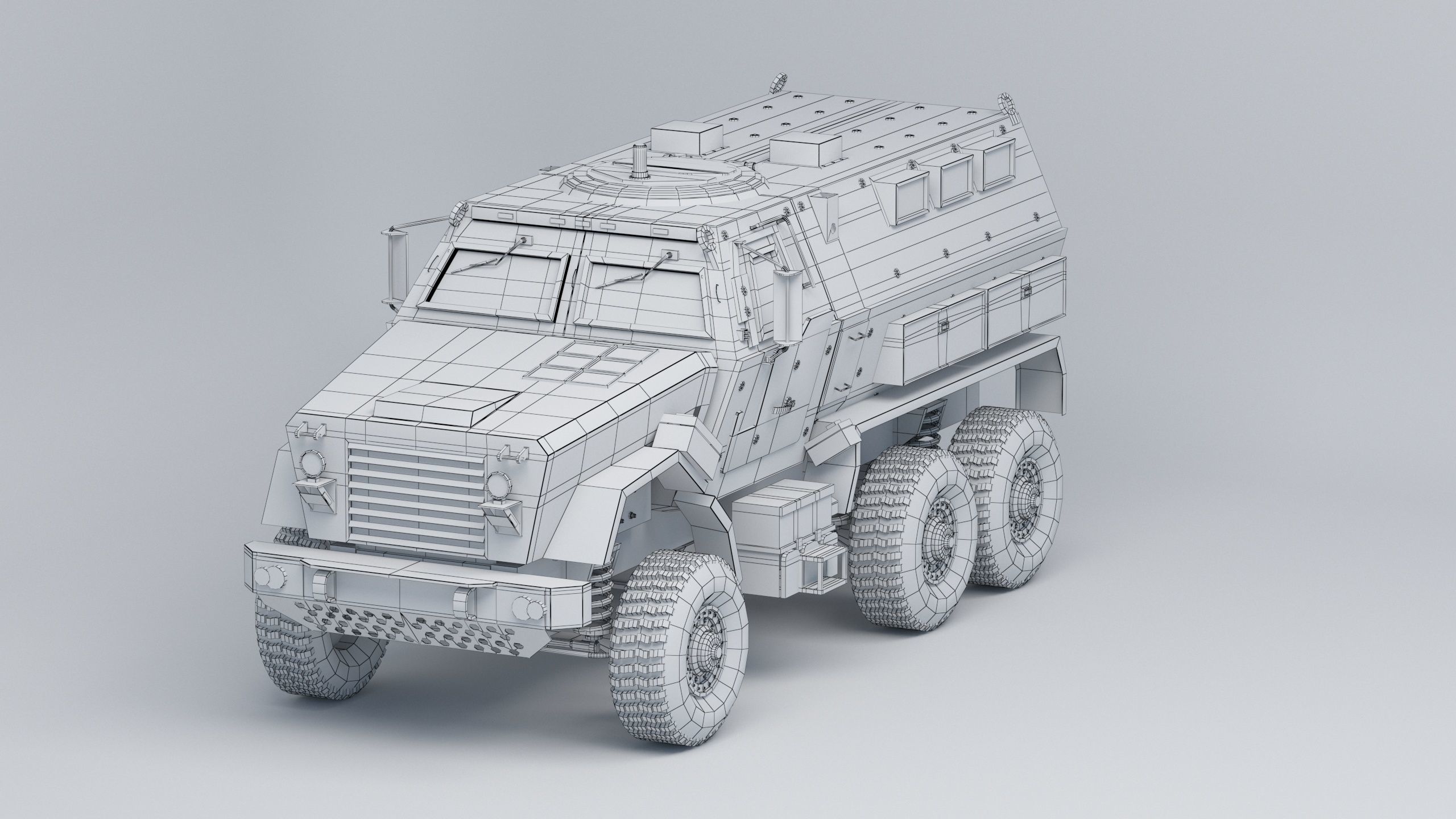 2007 BAE systems Caiman CMTV 3D model | CGTrader