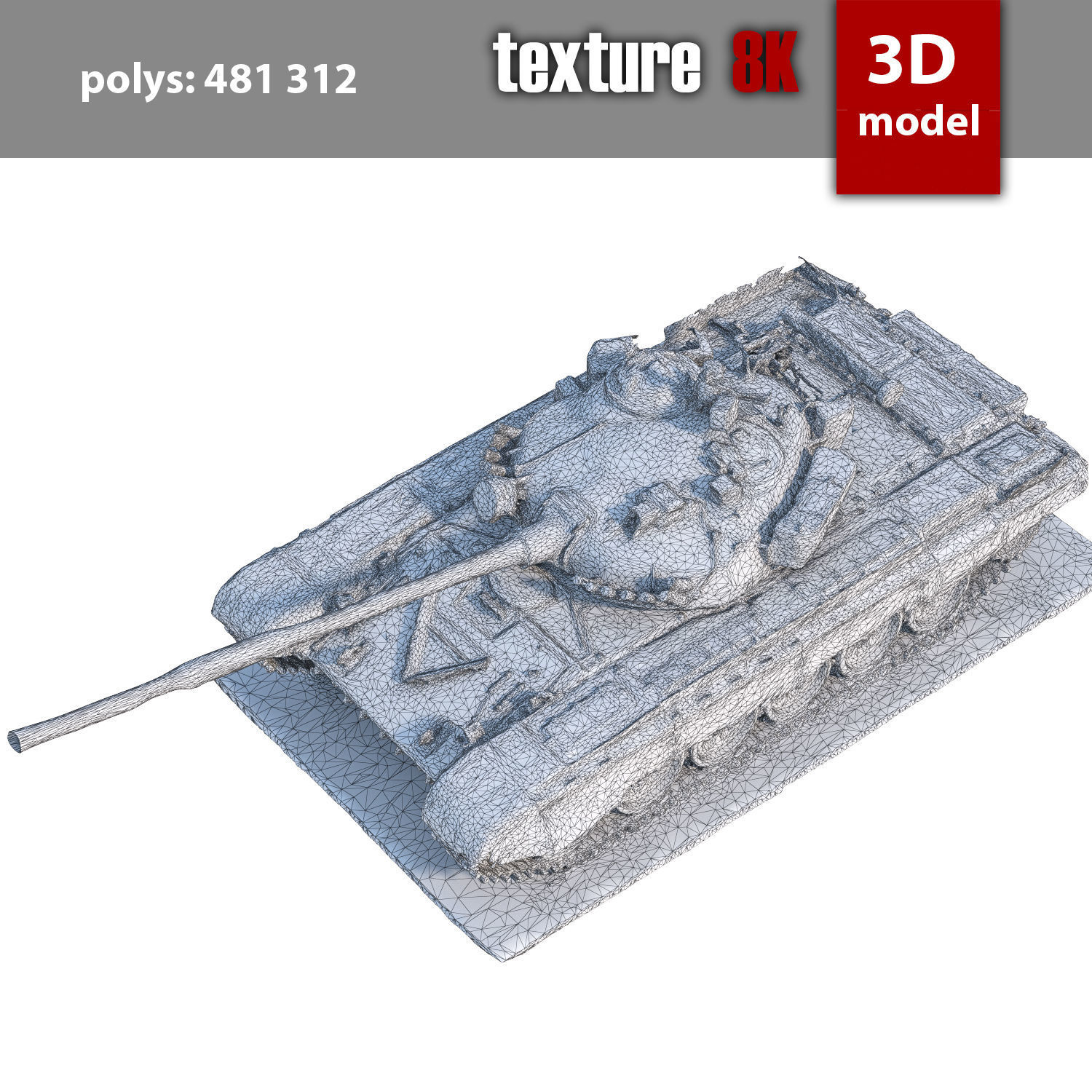 3D model 266 Panzer VR / AR / low-poly | CGTrader