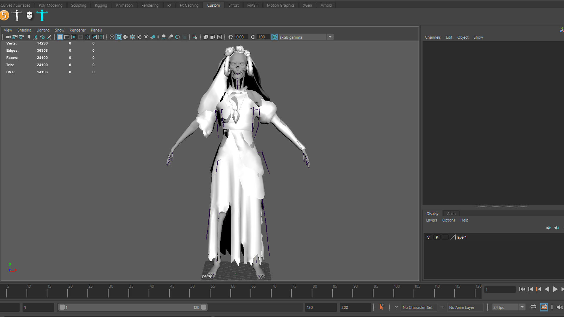 3D model Monster Undead Lich VR / AR / low-poly | CGTrader