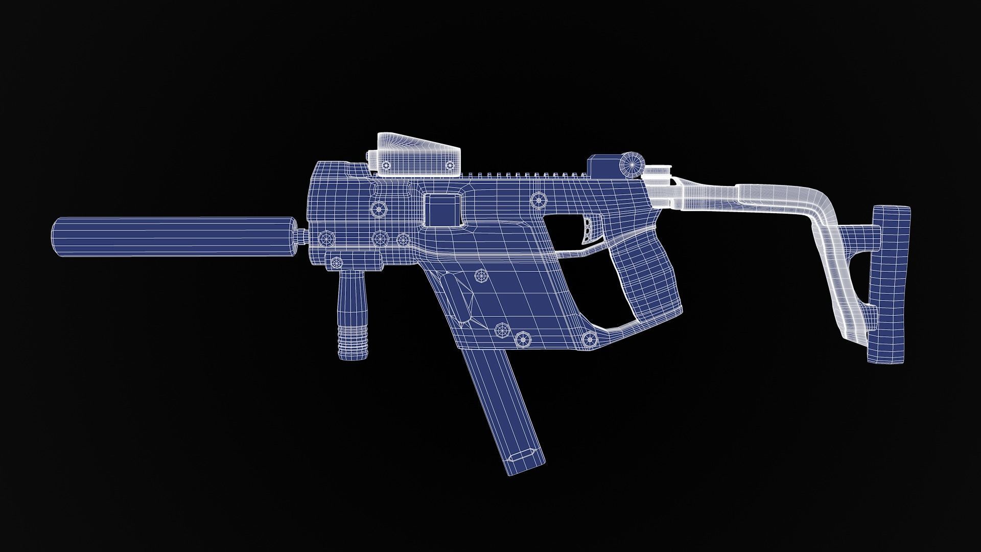 Kriss Vector analog 3D model | CGTrader
