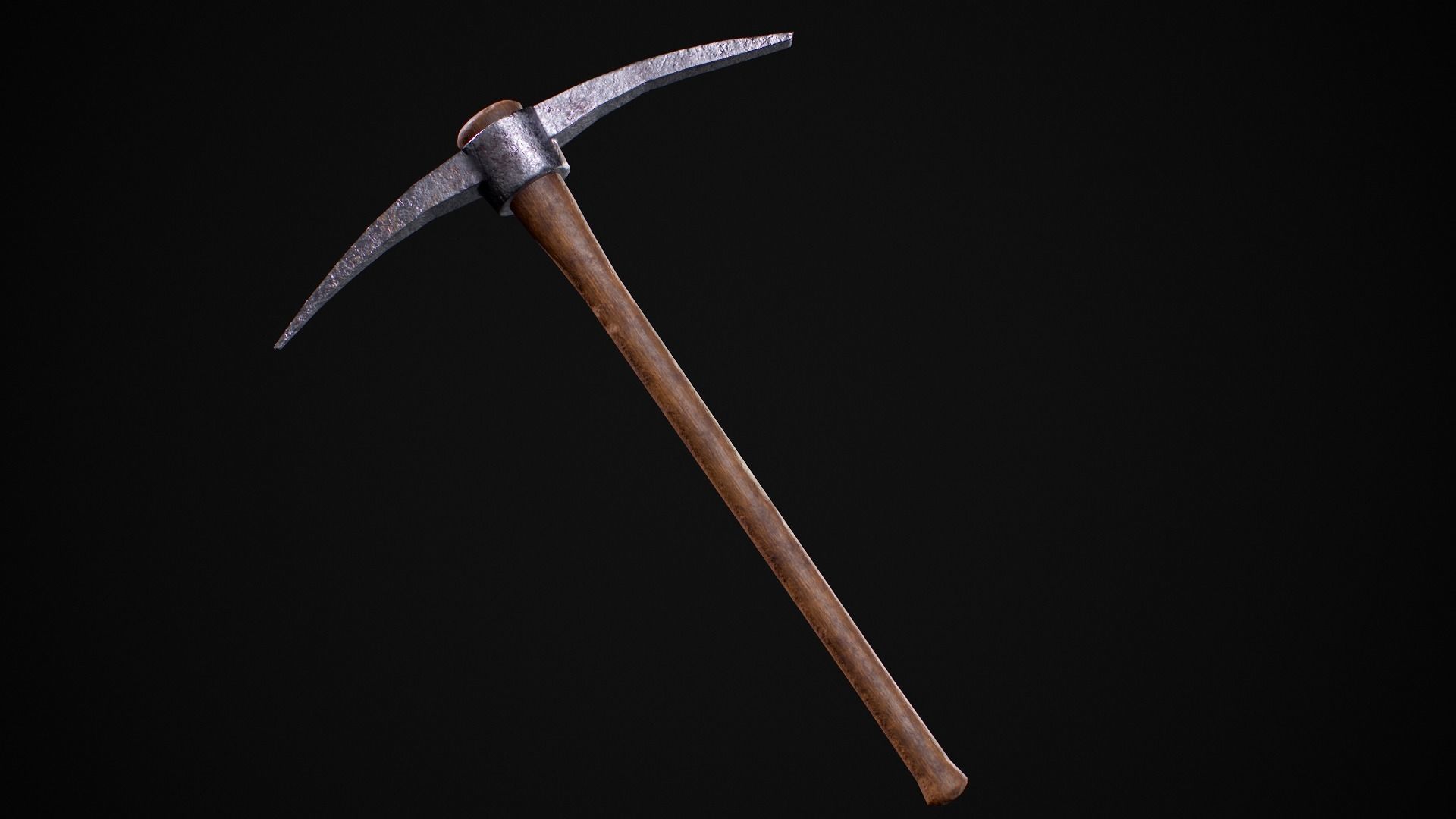 3D model Game Ready Pickaxe VR / AR / low-poly | CGTrader