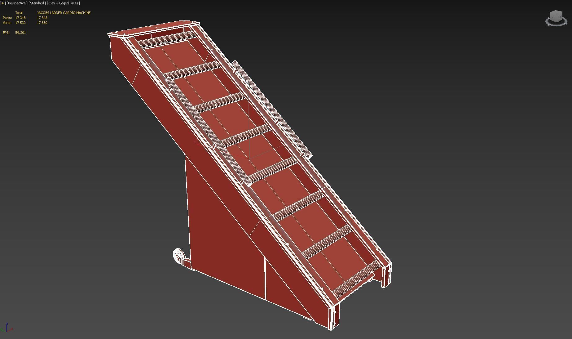 JACOBS LADDER CARDIO MACHINE 3D model | CGTrader