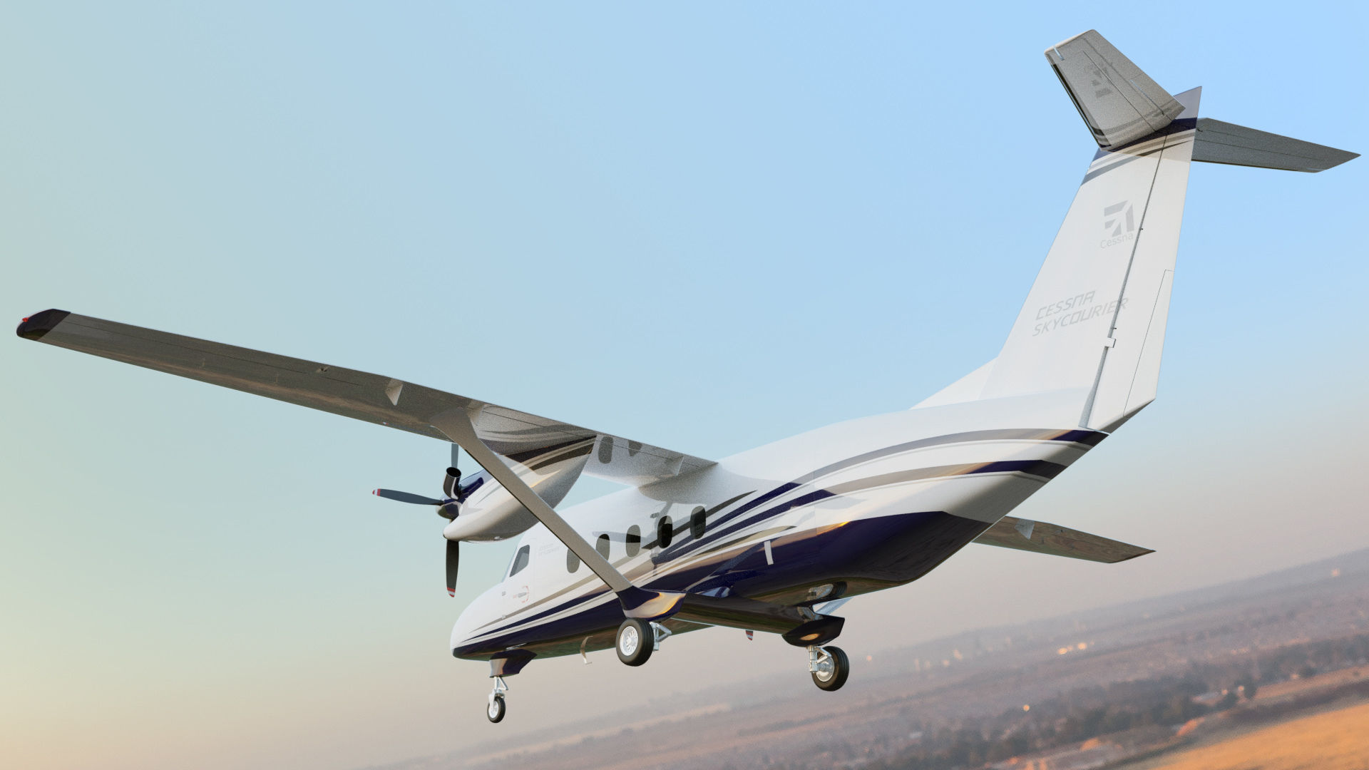 Cessna 408 SkyCourier 3D model | CGTrader