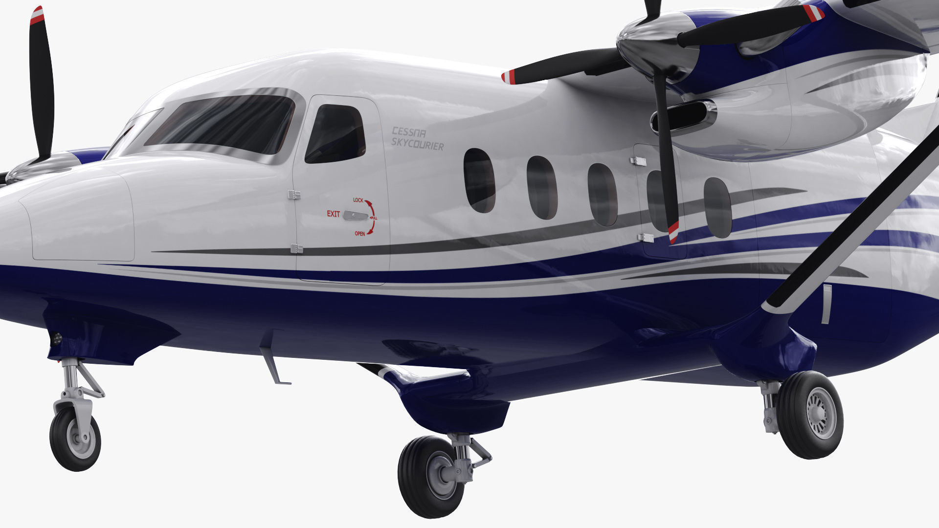 Cessna 408 SkyCourier 3D model | CGTrader