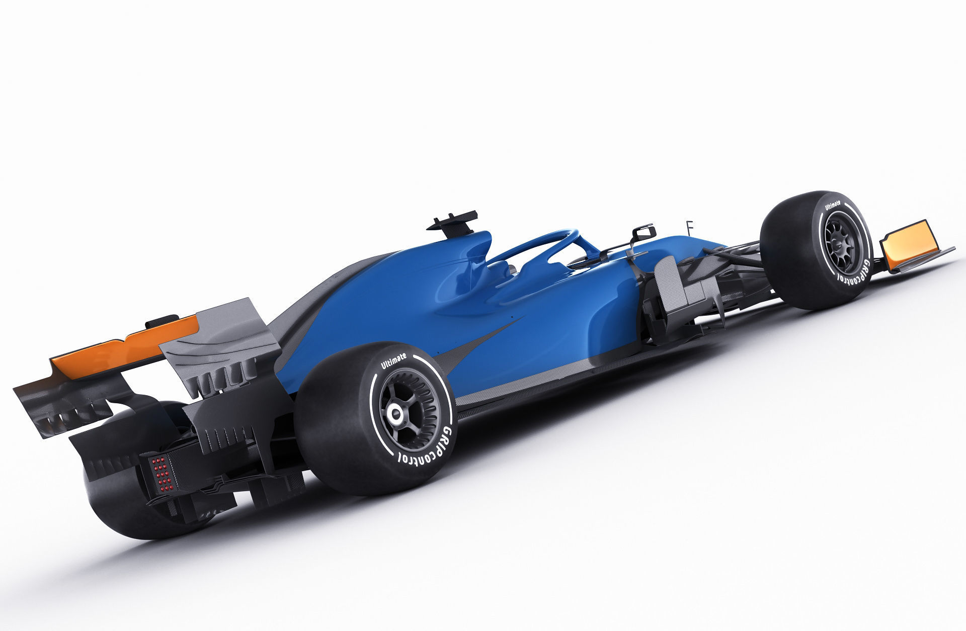 Generic F1 racing car 3D model | CGTrader
