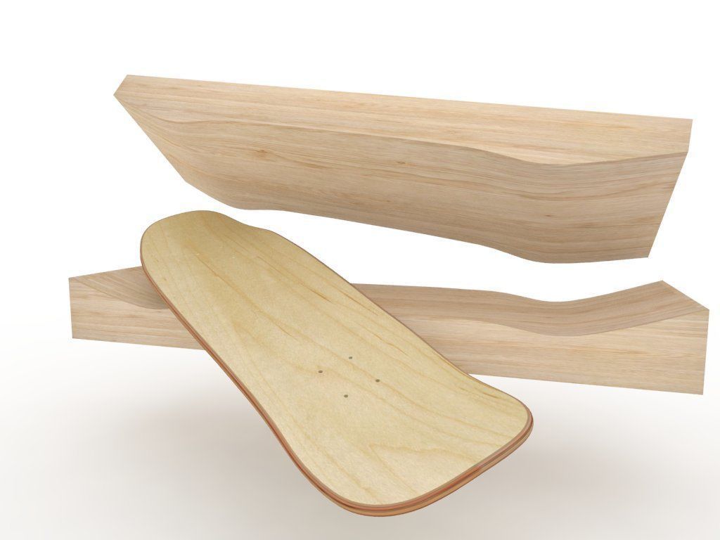 Cruiser Skateboard mold- Ready to be milled 3D model | CGTrader