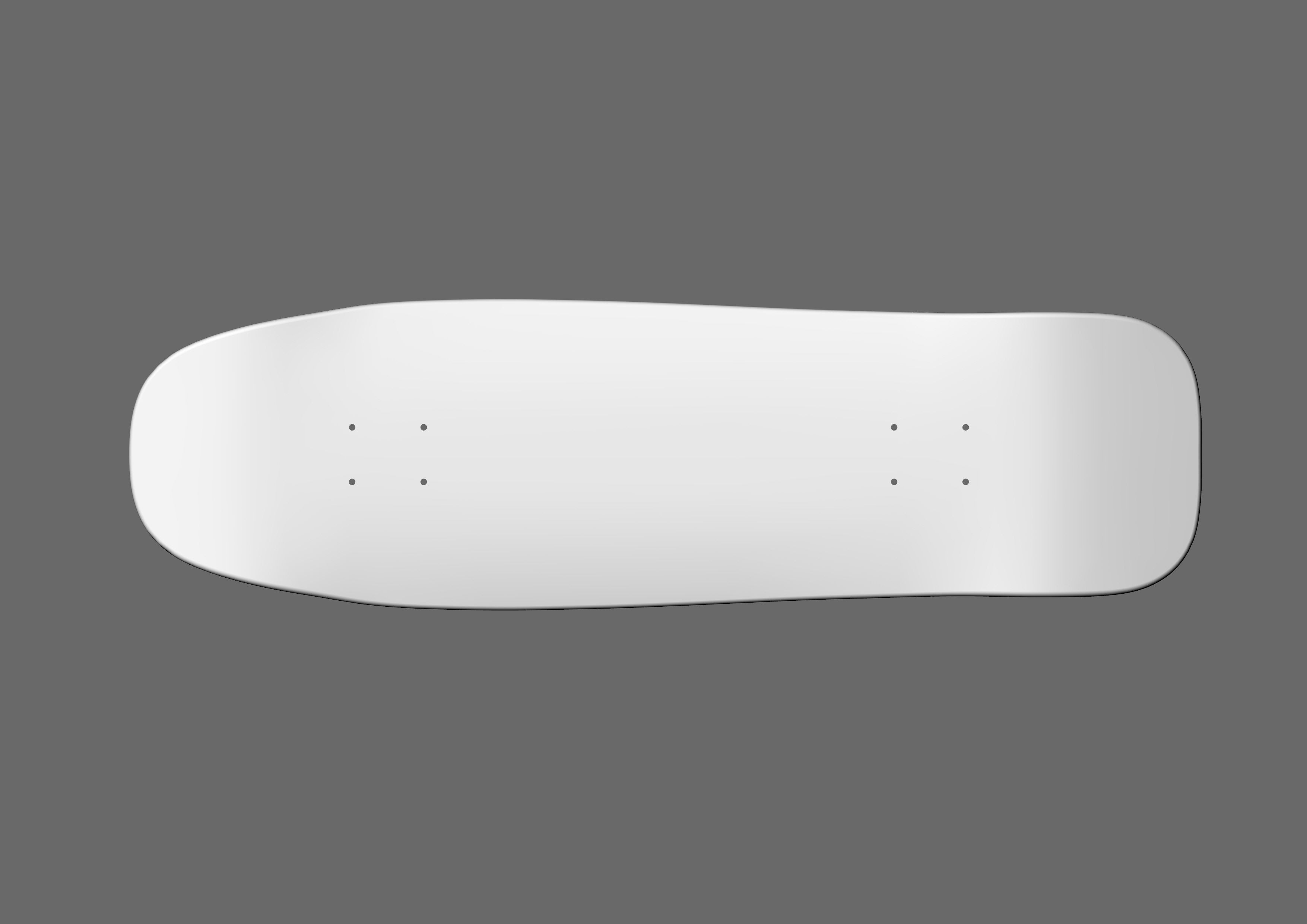 Cruiser Skateboard mold- Ready to be milled 3D model | CGTrader