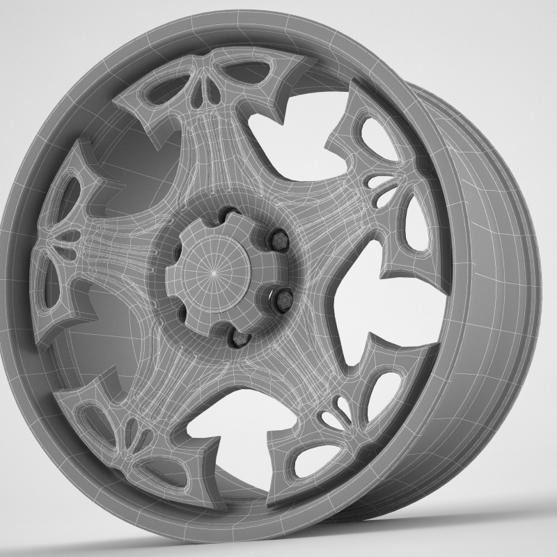exclusive rims collection 3D model | CGTrader