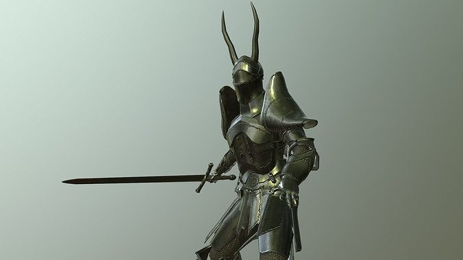 Dark Knight 3D model animated rigged | CGTrader