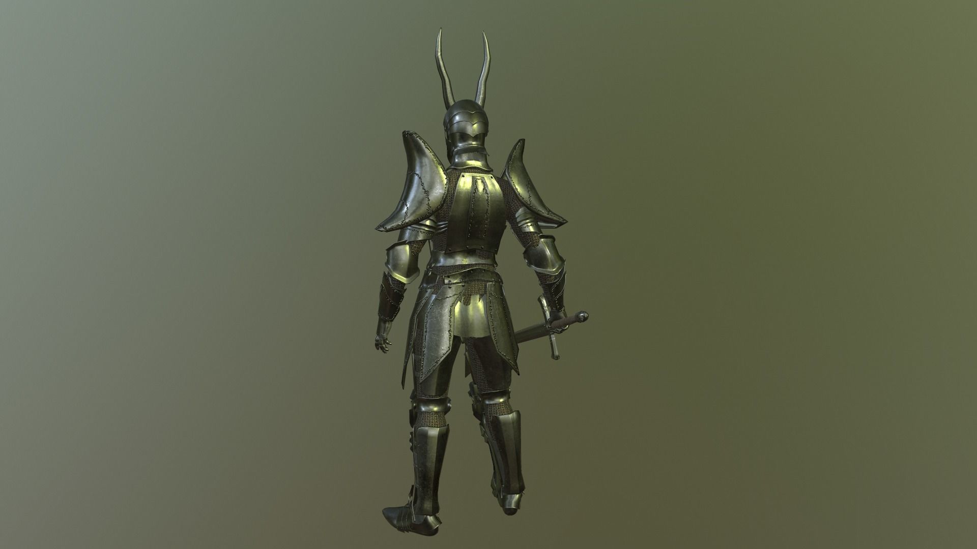 Dark Knight 3D model animated rigged | CGTrader