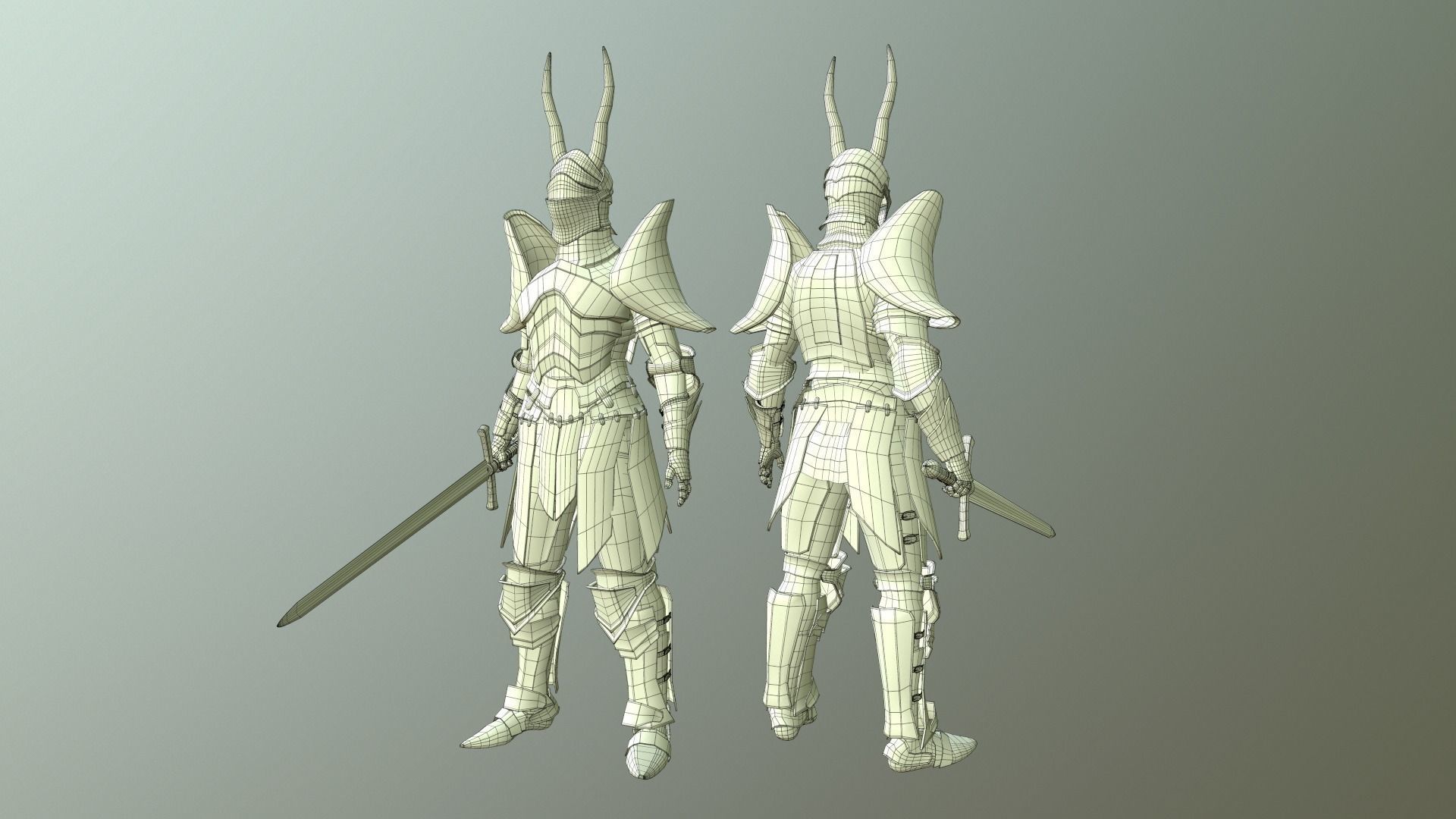 Dark Knight 3D model animated rigged | CGTrader