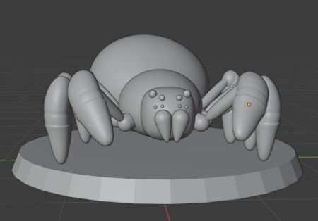 Spider Kumo Taratect 3D model 3D printable | CGTrader