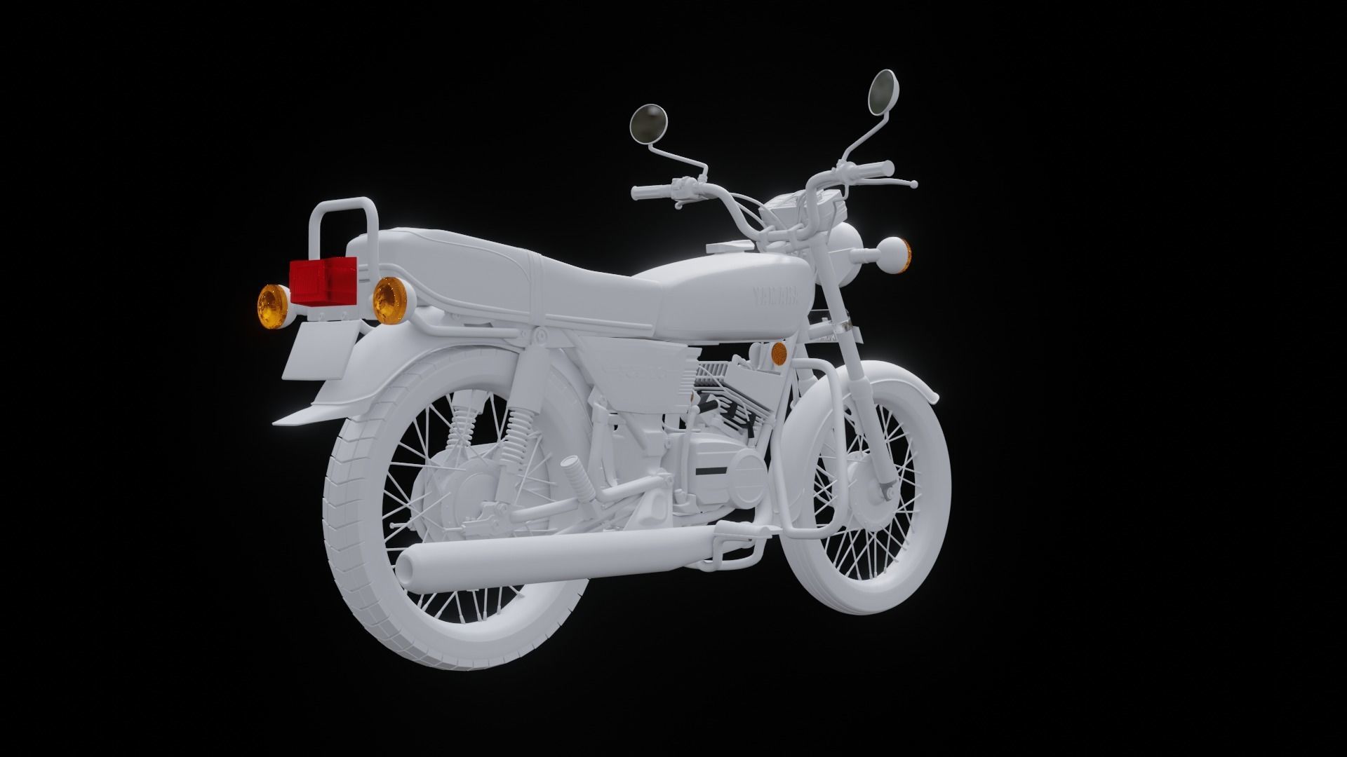 3D model Yamaha rx 100 VR / AR / low-poly | CGTrader