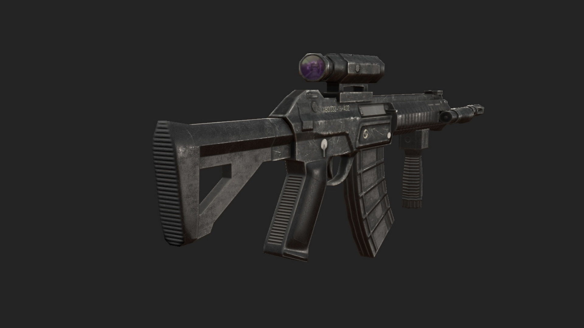 3D model QBZ 191 VR / AR / low-poly | CGTrader
