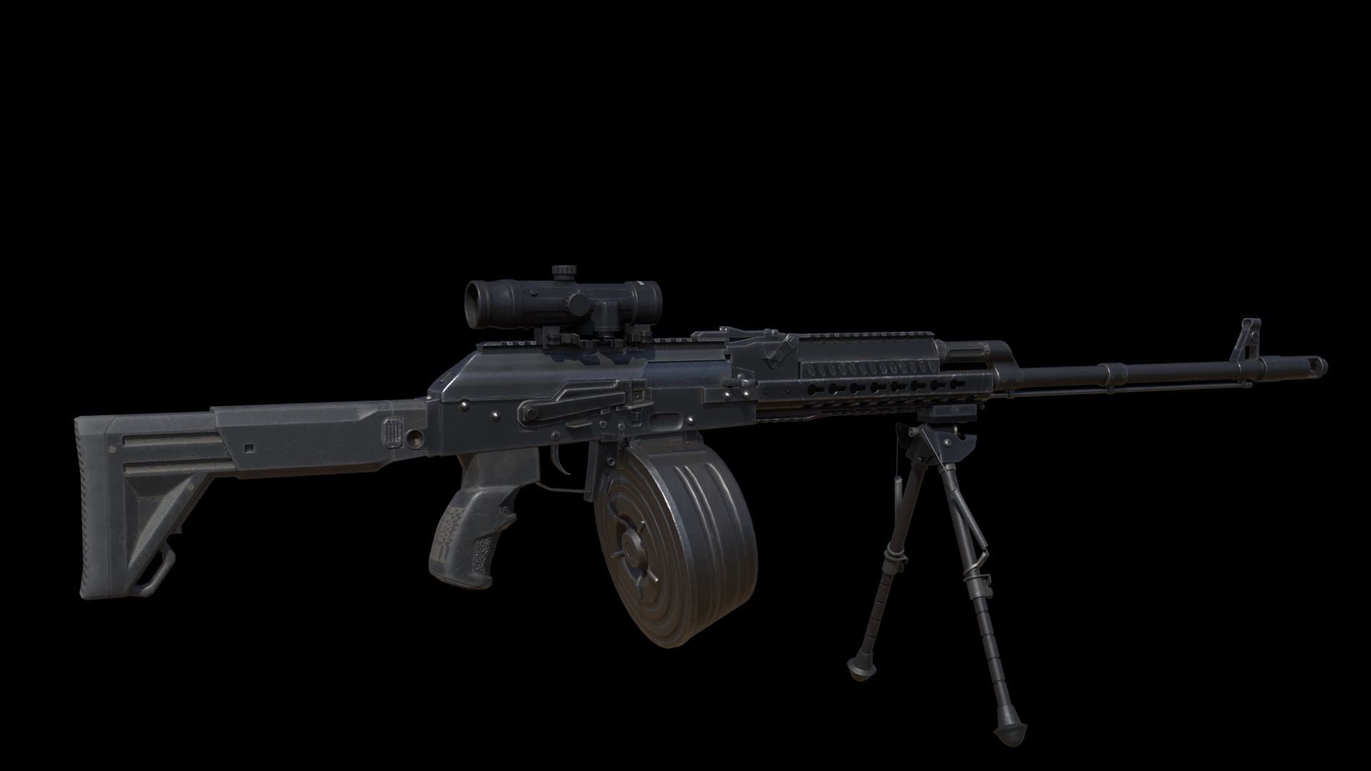 3D model ASR-16 VR / AR / low-poly | CGTrader