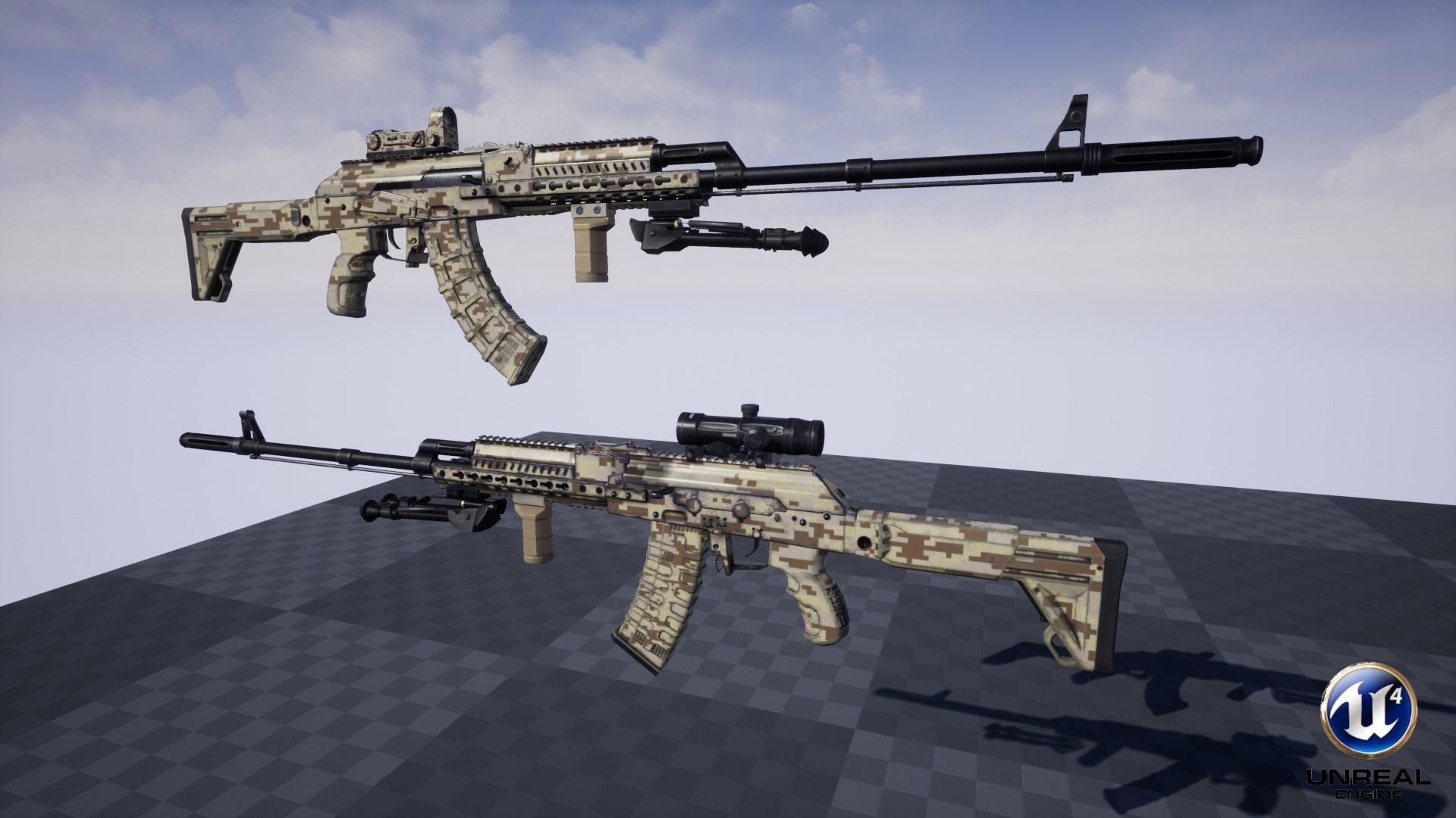 3D model ASR-16 VR / AR / low-poly | CGTrader