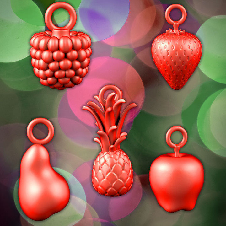 3D print model Fruits Decoration | CGTrader