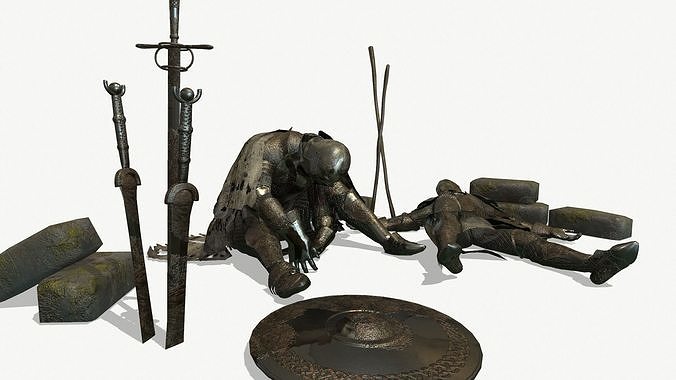 3D model Dead Knights VR / AR / low-poly | CGTrader
